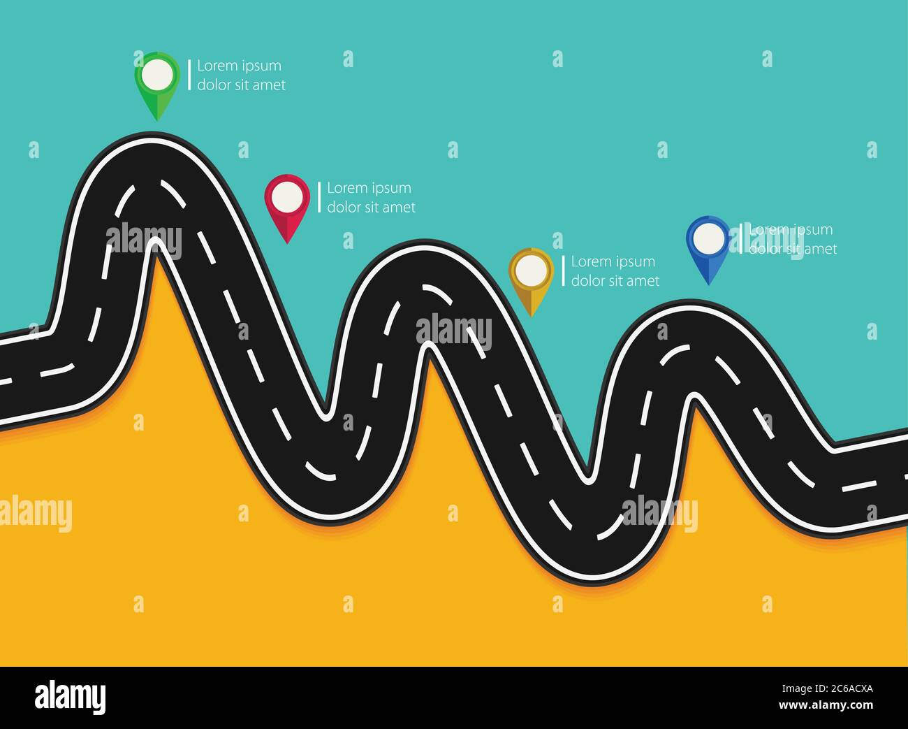 Design Template with pin pointer and place for your data Stock Vector ...