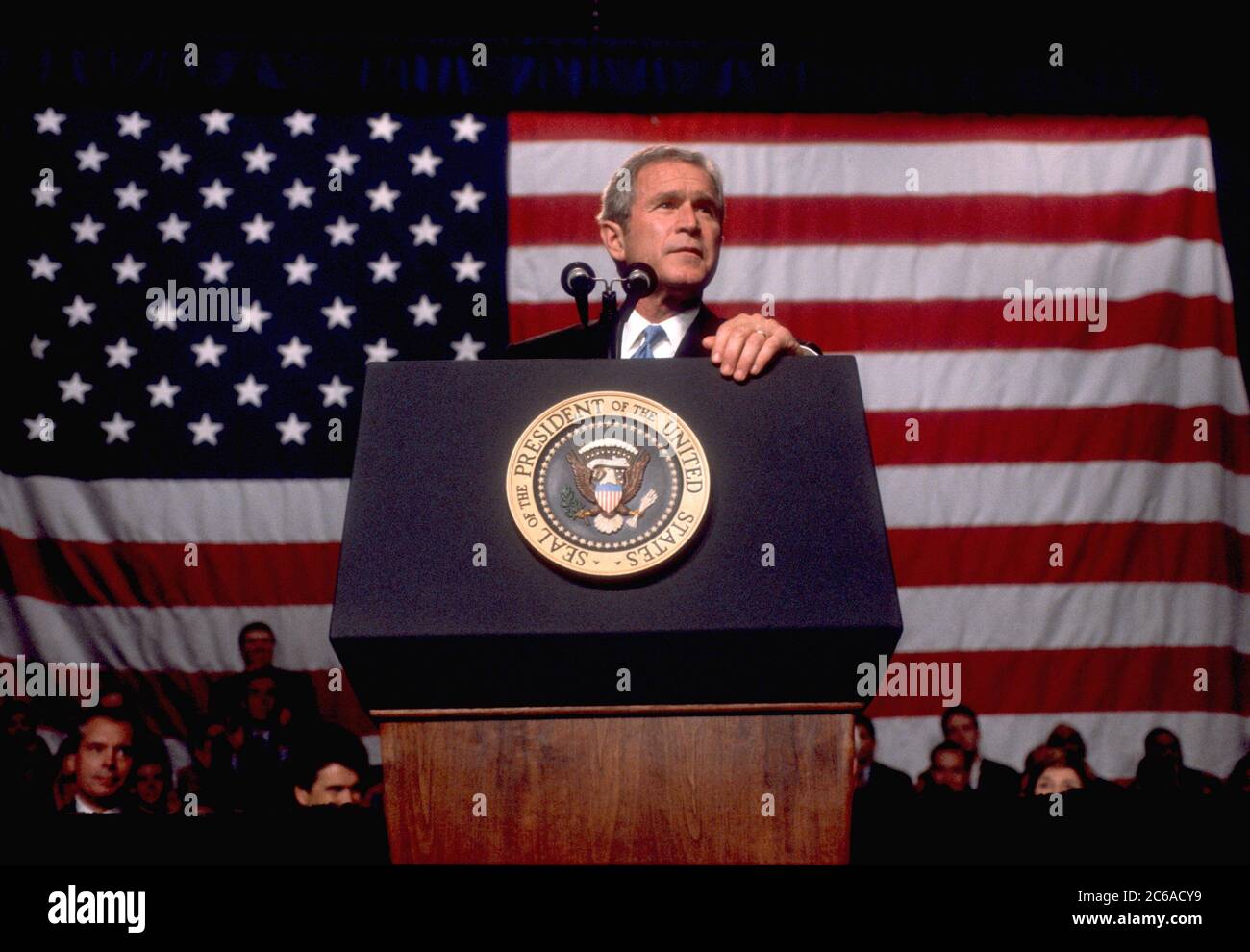 George w bush 2002 hi-res stock photography and images - Alamy