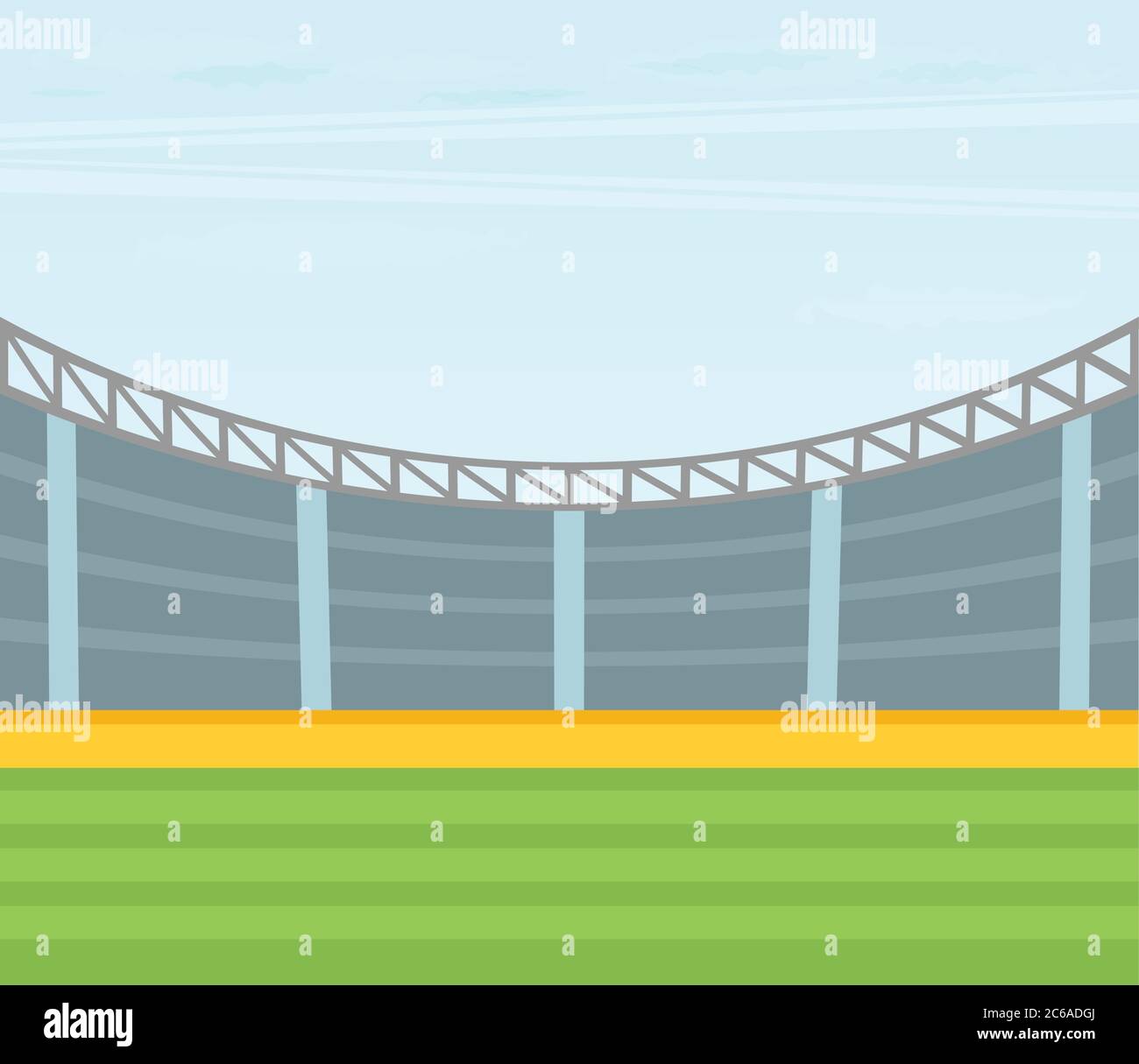 Football stadium day field Stock Vector Images - Alamy