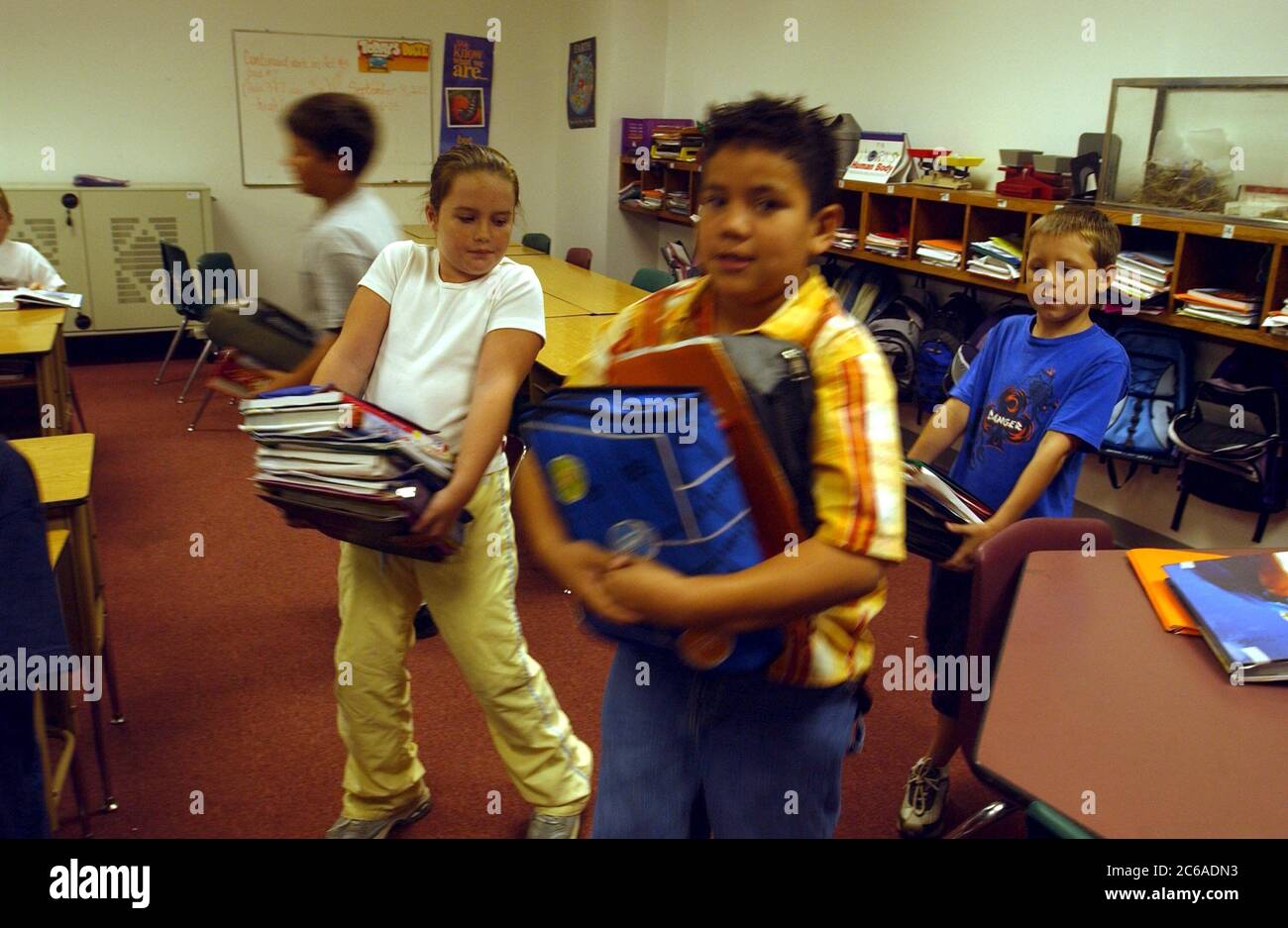 High School Homeroom Classroom With Students