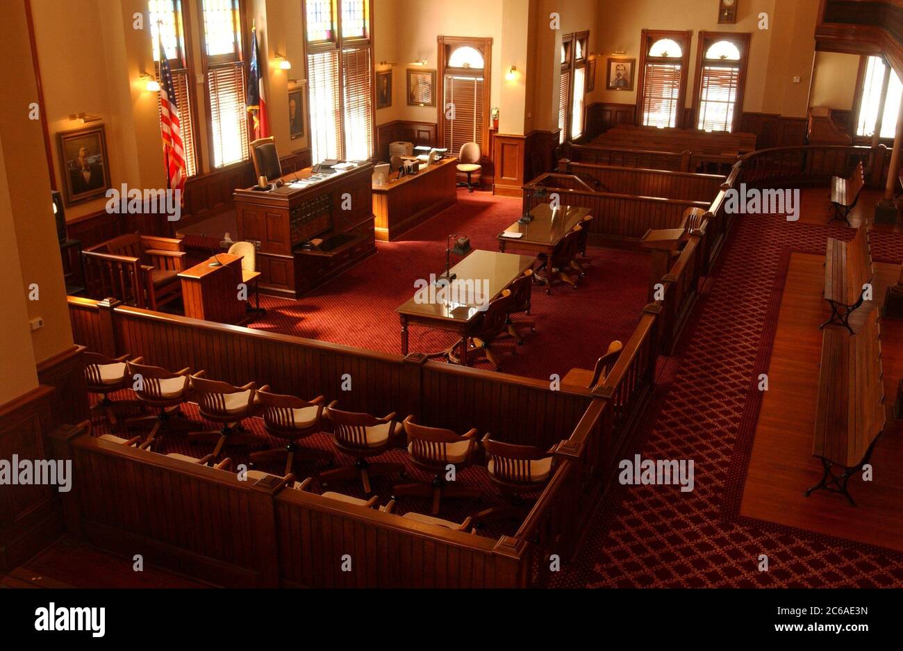 Historic courtroom hi-res stock photography and images - Alamy
