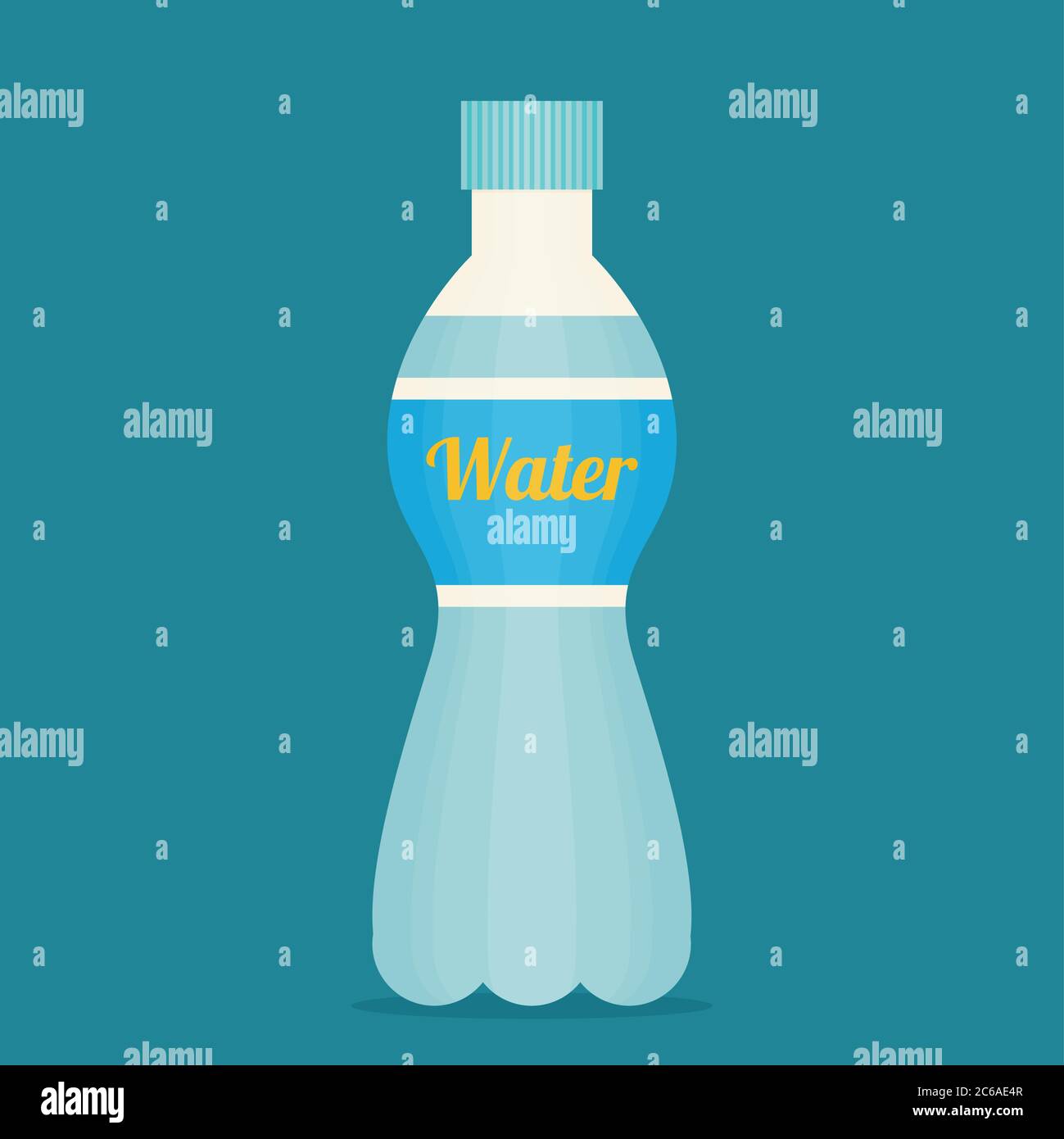 Water bottle recycling eco Stock Vector Images - Alamy
