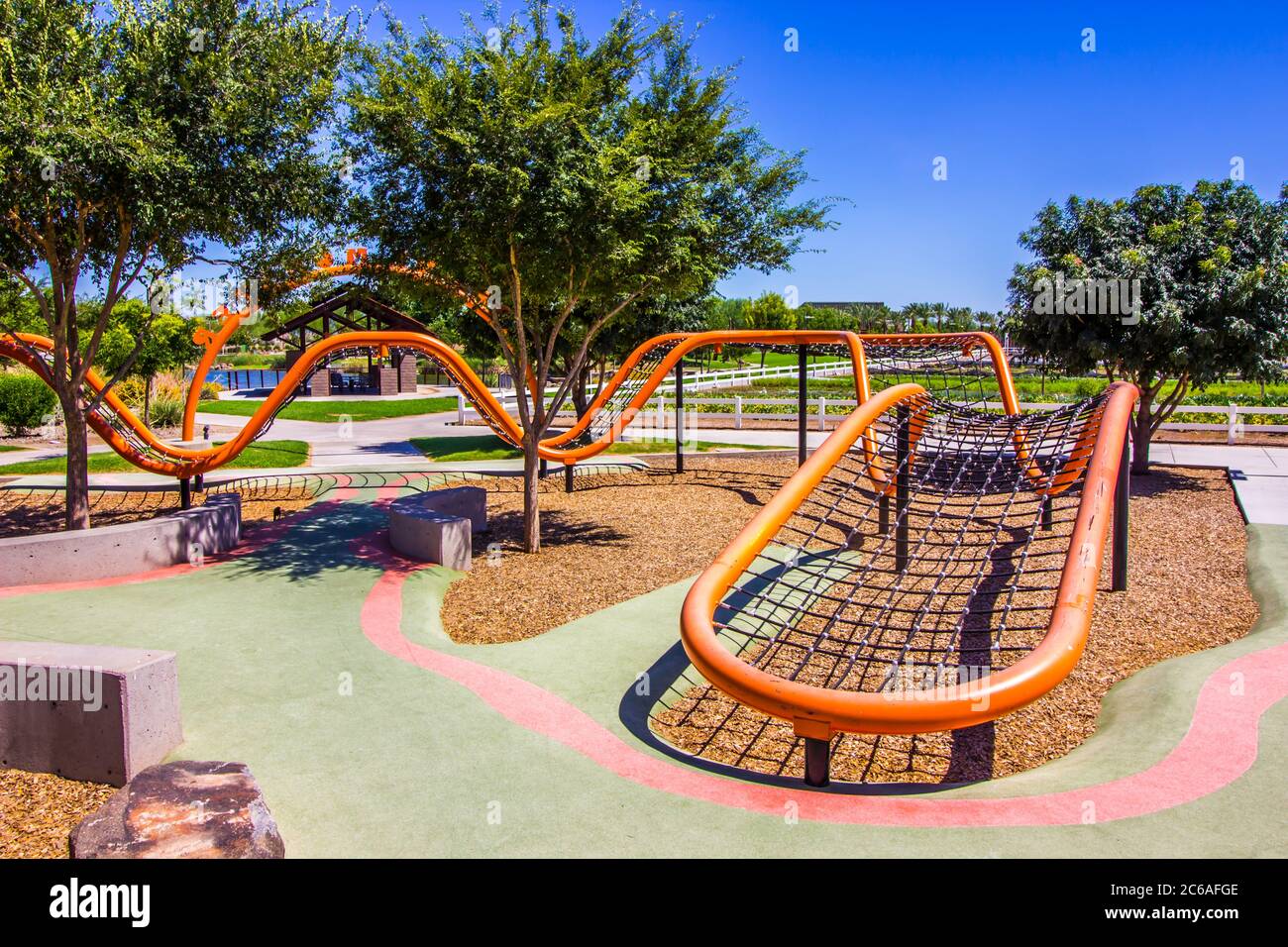 Modern unique playground hi-res stock photography and images - Alamy