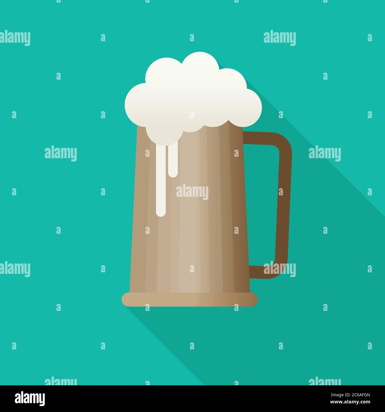Retro long drink glass Stock Vector Images - Alamy