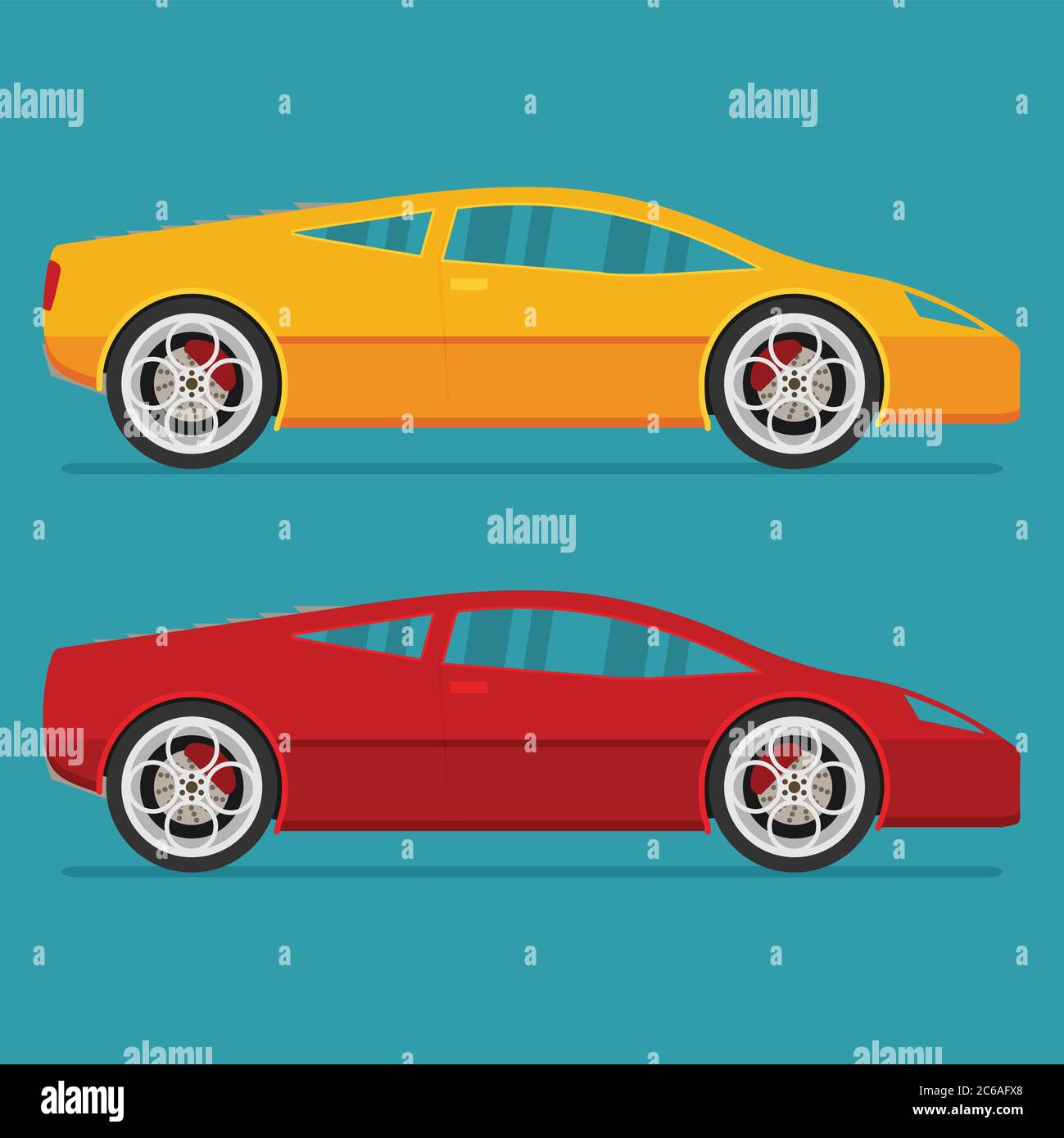 Cars traffic detail Stock Vector Images - Alamy