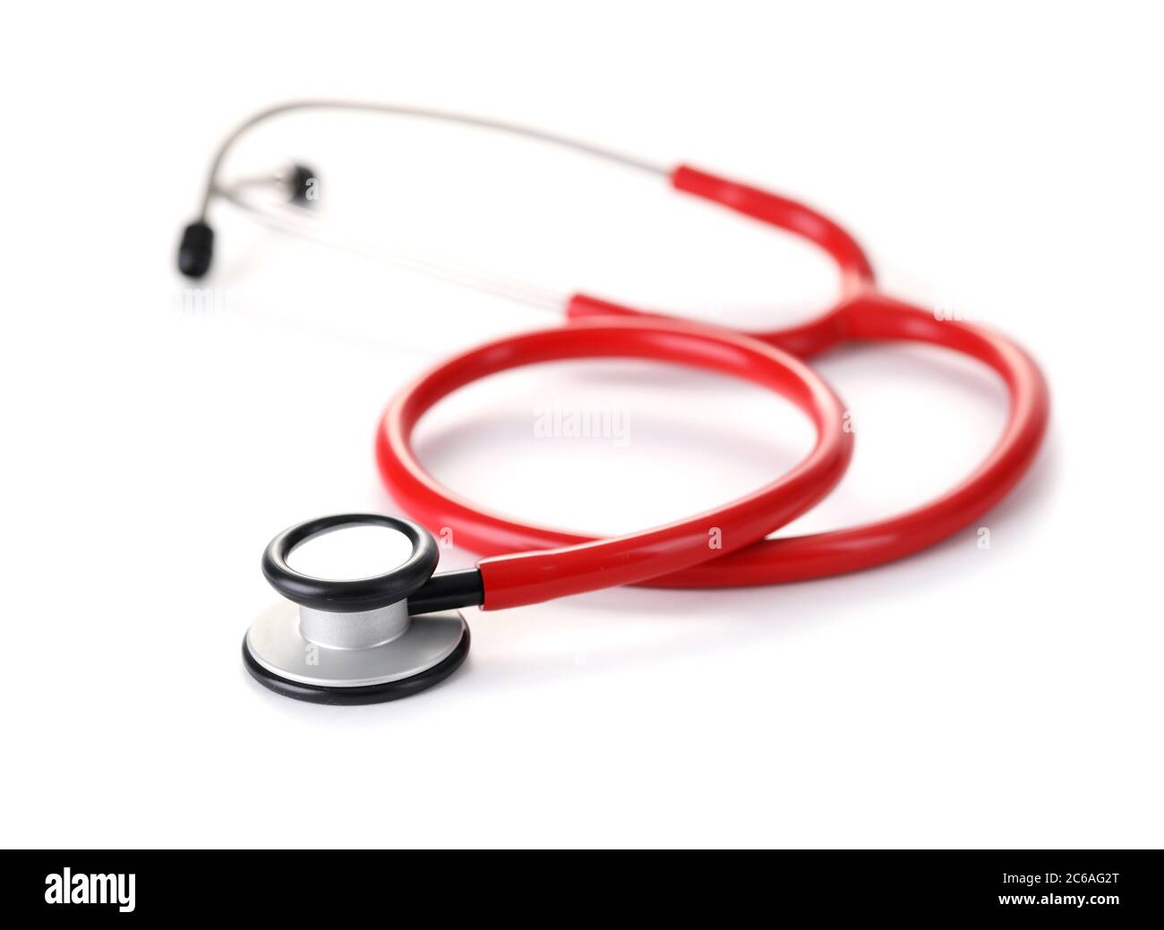 Stethoscope, device for listening to breathing Stock Photo - Alamy