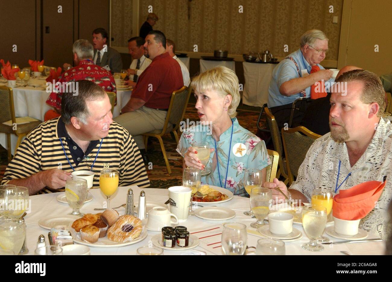 Corpus Christi Texas USA, June, 2004: Members of the Texas Land Title ...