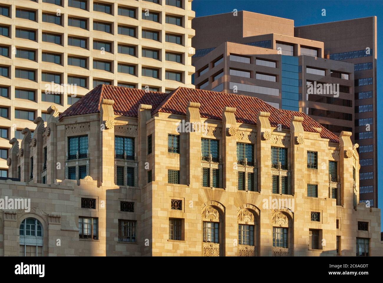 Historic City Hall, now Council Chamber Building, at Chavez Plaza in ...