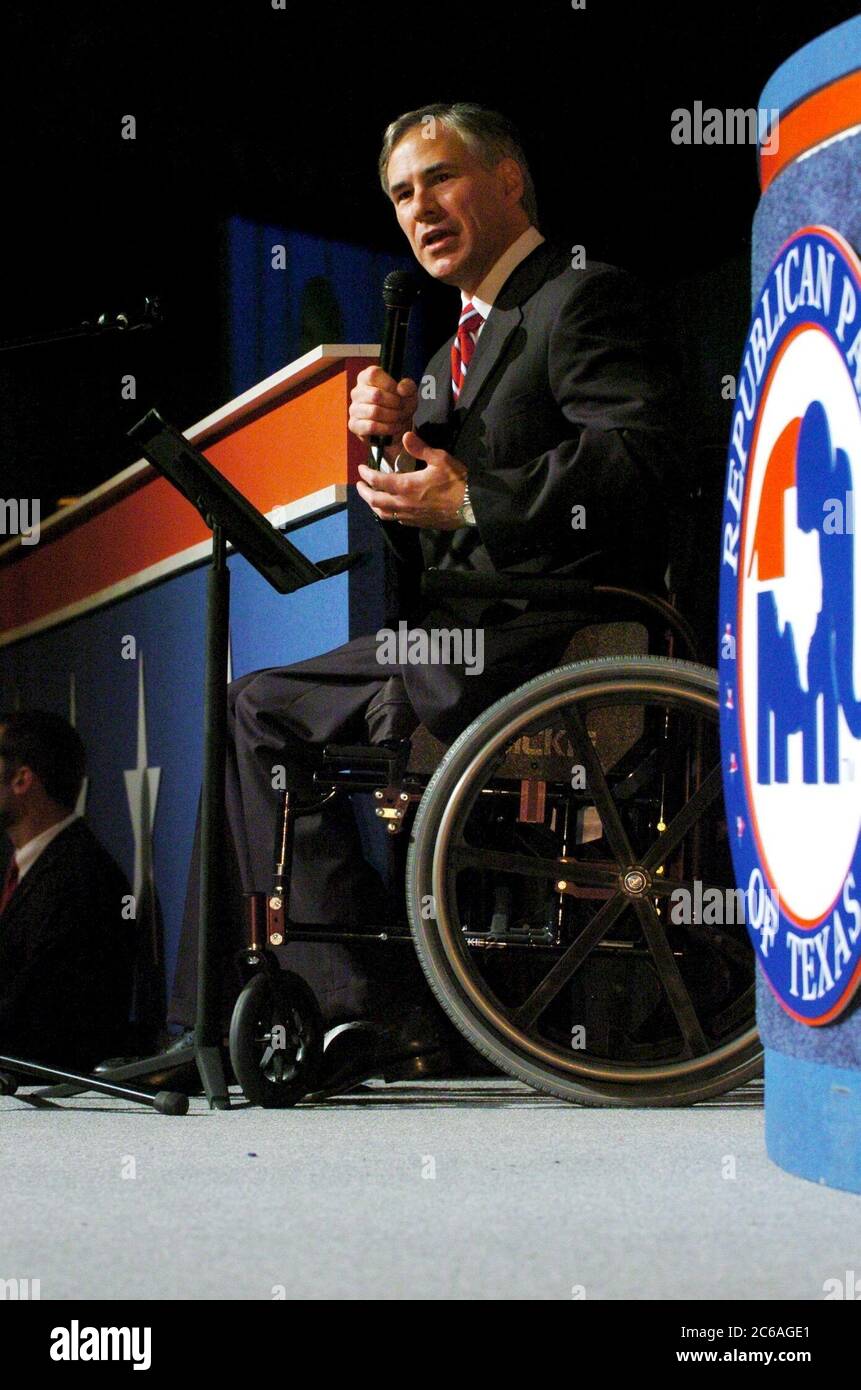 Greg abbott texas republican convention hi-res stock photography and ...