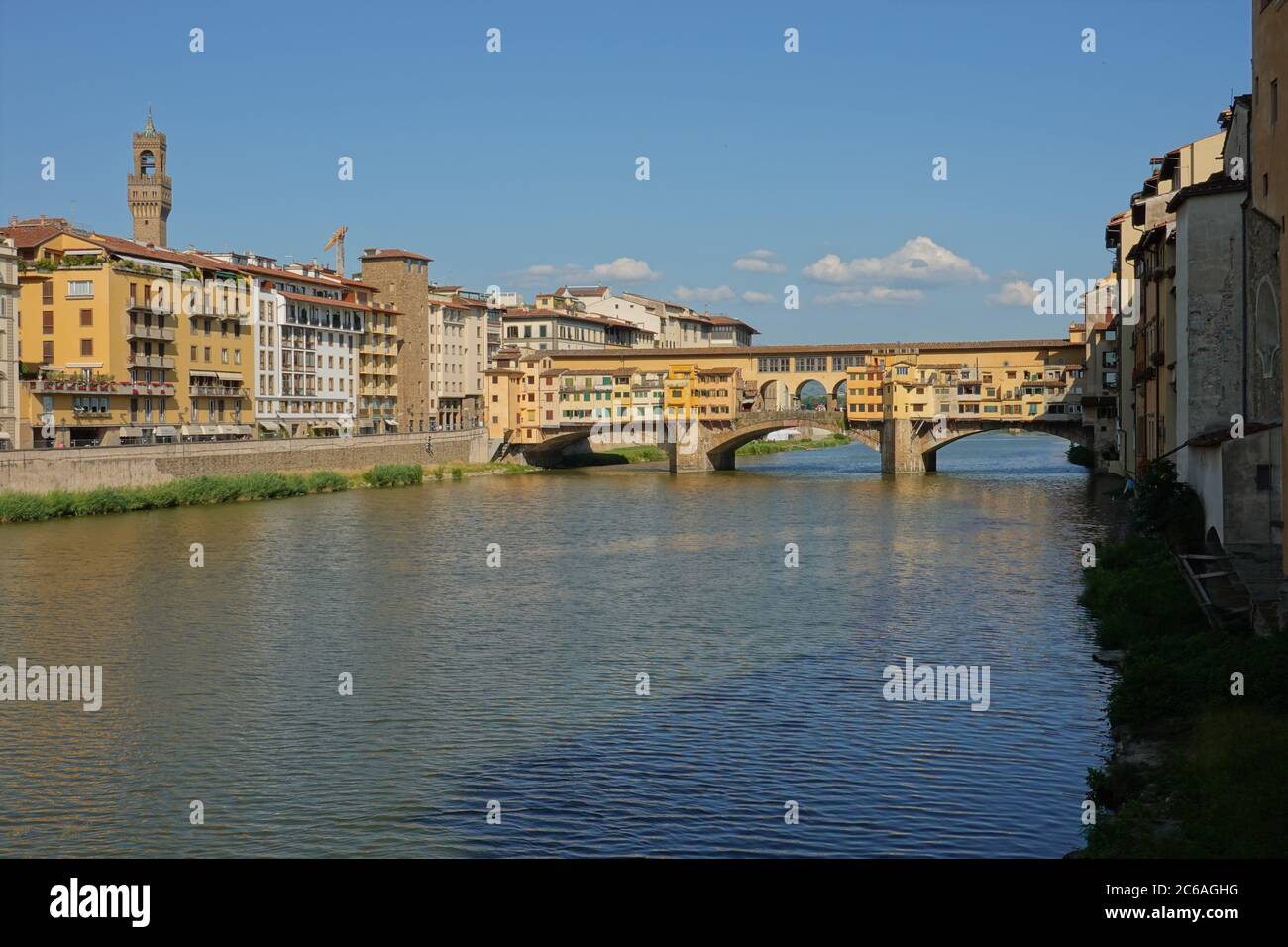 Florenz, Ponte Vecchio // Florence, Ponte Vecchio Stock Photo - Alamy