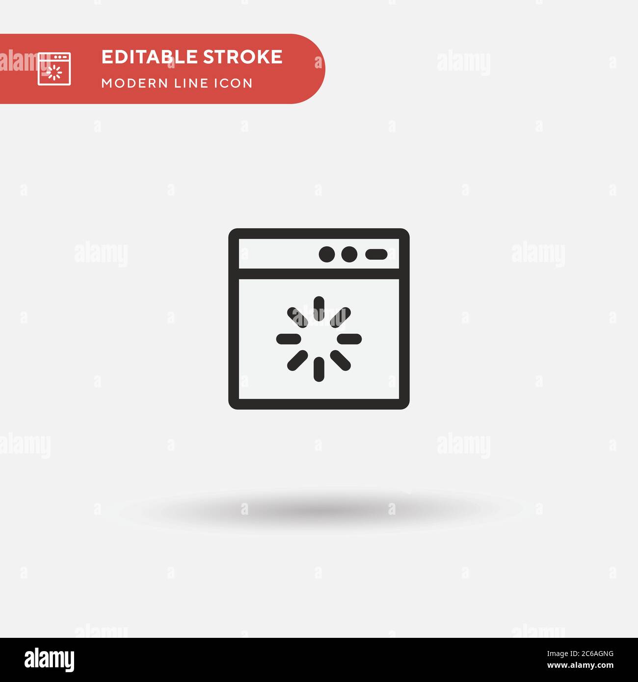 Interface Simple vector icon. Illustration symbol design template for ...