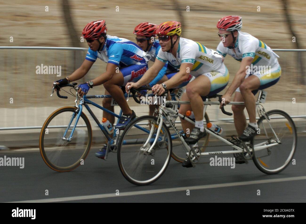 Blind tandem hi-res stock photography and images - Alamy