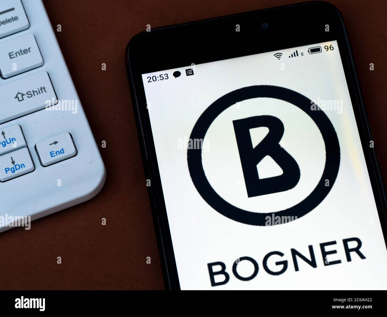 Bogner logo hi-res stock photography and images - Alamy
