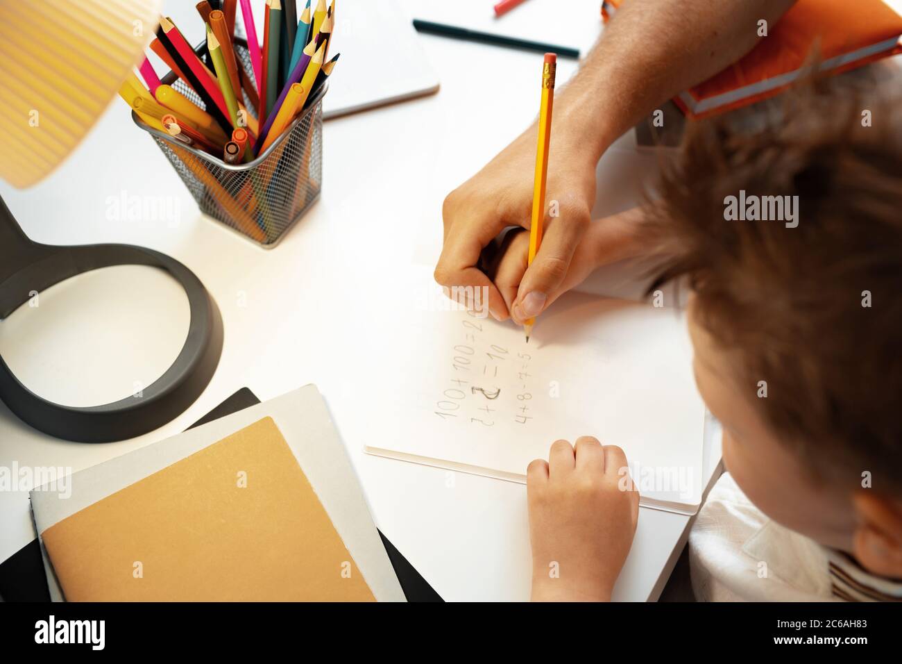 Inquisitive young schoolboy hi-res stock photography and images - Alamy