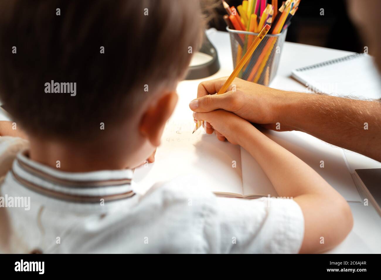 Inquisitive young schoolboy hi-res stock photography and images - Alamy