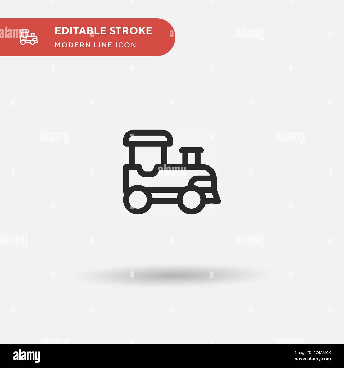 Train Simple vector icon. Illustration symbol design template for web ...