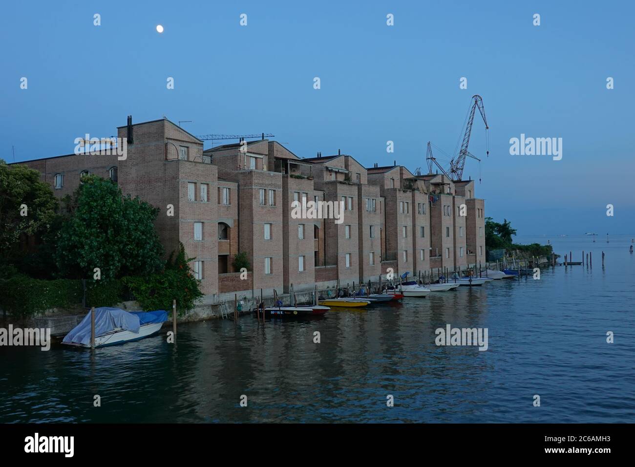 Venedig, Giudecca, Wohnbauten von Gino Valle, 1984 // Venice, Giudecca ...