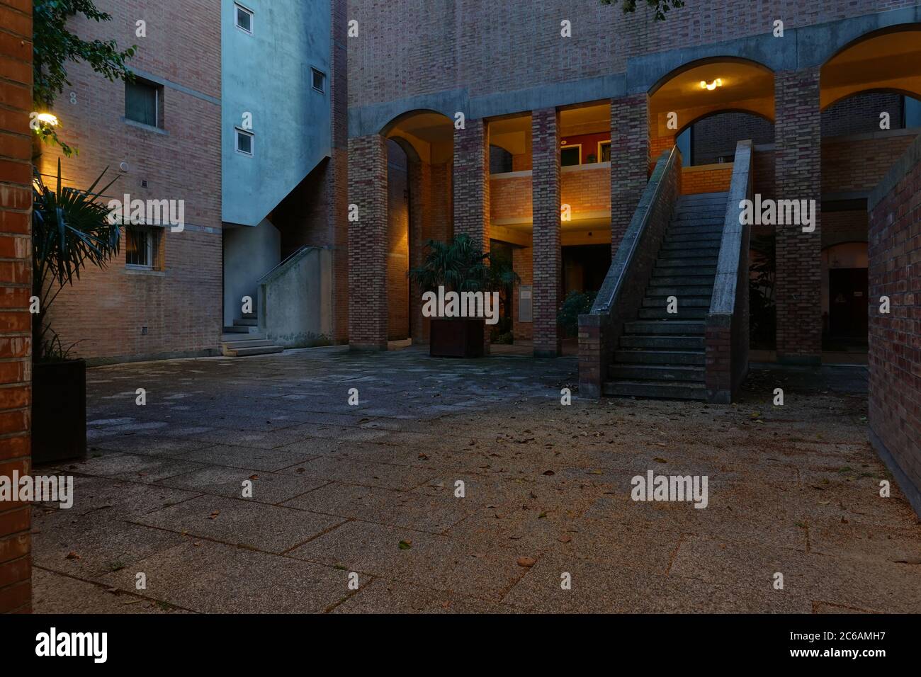 Venedig, Giudecca, Wohnbauten von Gino Valle, 1984 // Venice, Giudecca ...