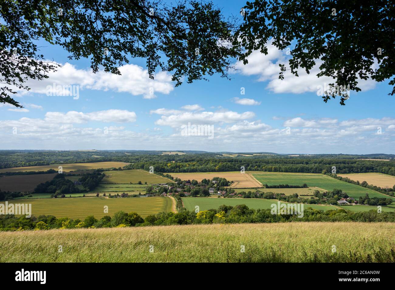 West sussex landscape summer hi-res stock photography and images - Alamy