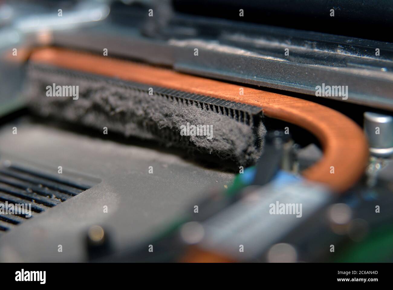 Dirty cpu cooler Stock Photo - Alamy