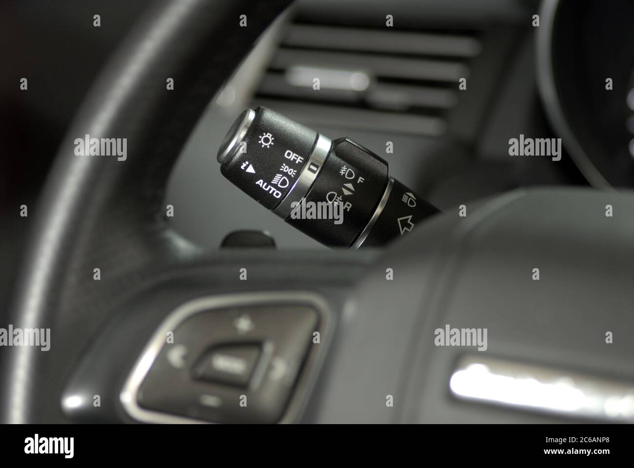 car lighting switch Stock Photo - Alamy