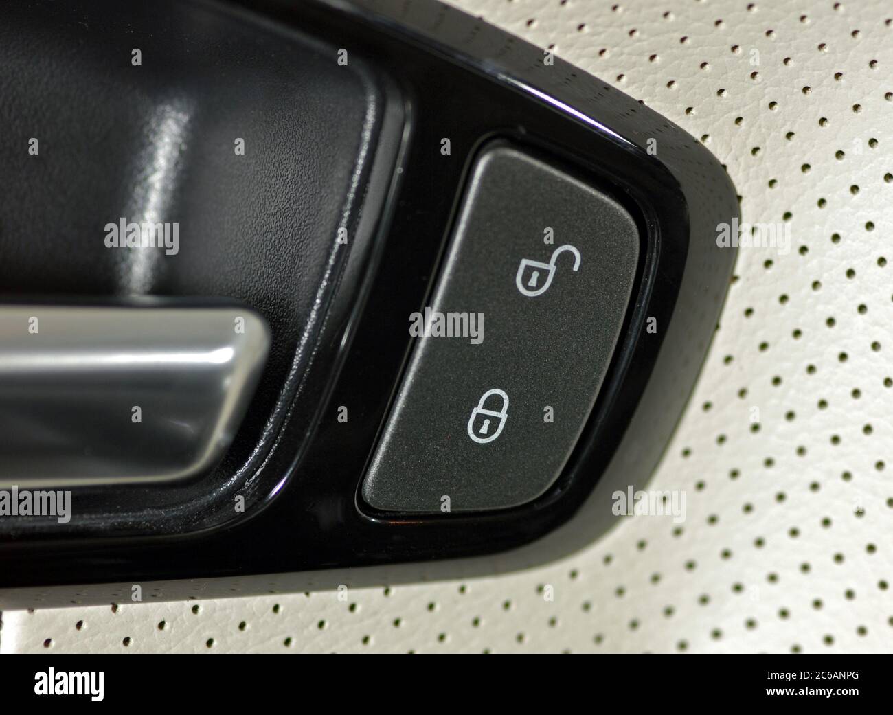 car central locking button Stock Photo - Alamy