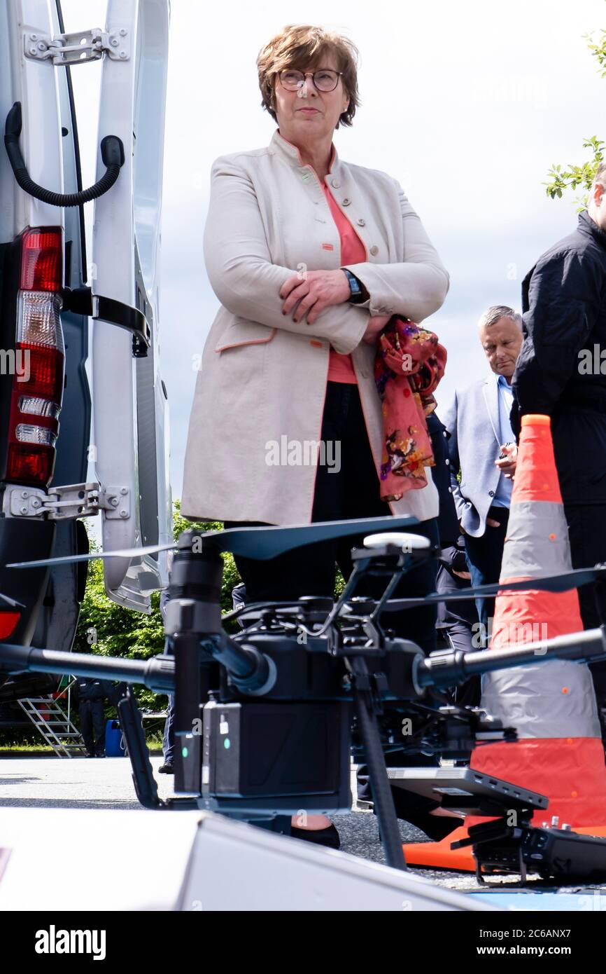 Eutin, Germany. 08th July, 2020. Sabine Sütterlin-Waack (CDU), Minister ...