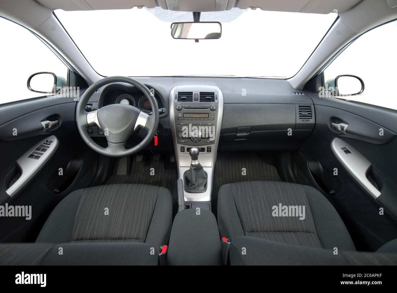 Interior of a modern car Stock Photo - Alamy