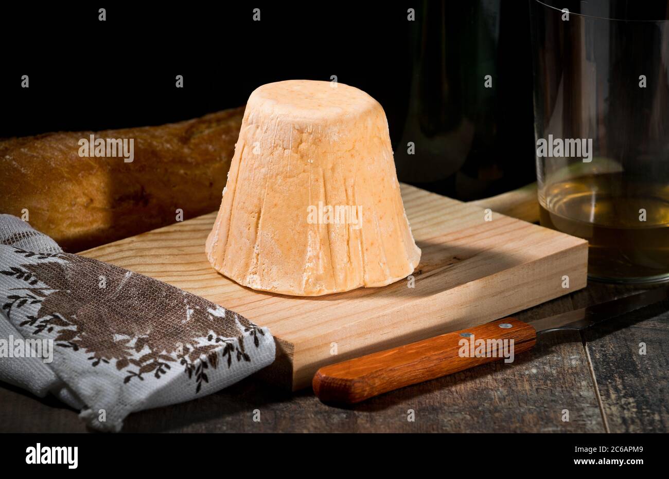 Afuega'l pitu cheese, one of the most widespread in Asturias, was made ...