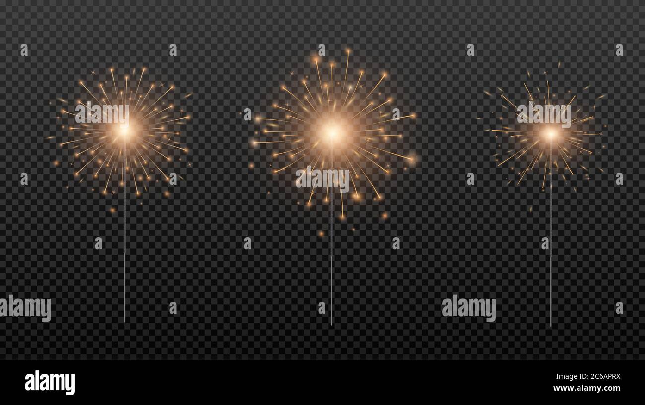 Sparkler vector vectors hi-res stock photography and images - Alamy