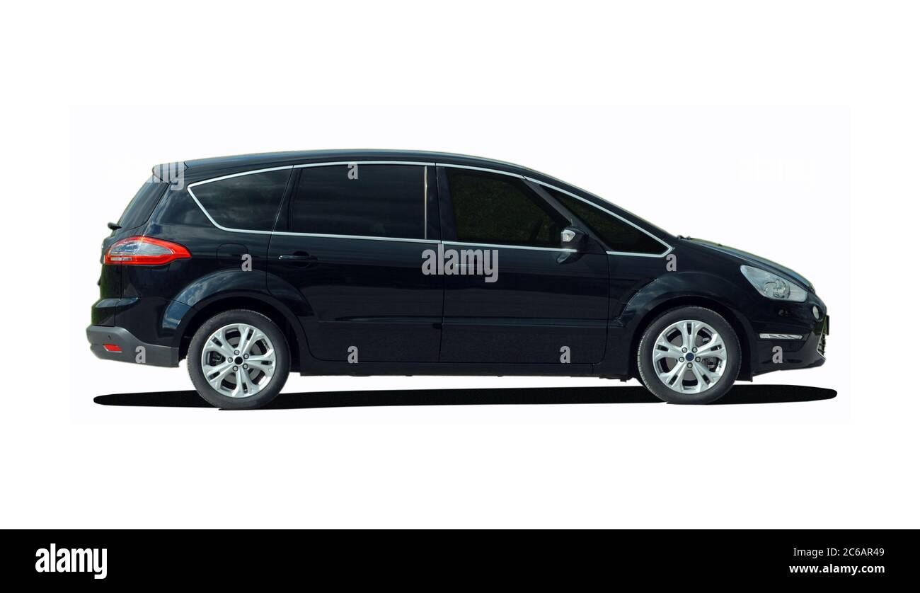 Passenger van minivan car Cut Out Stock Images & Pictures - Alamy