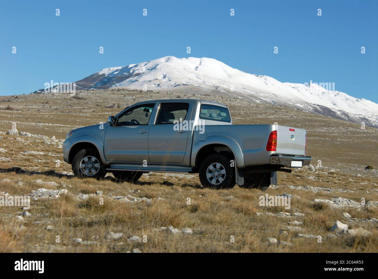 pick up on the mountain Stock Photo - Alamy