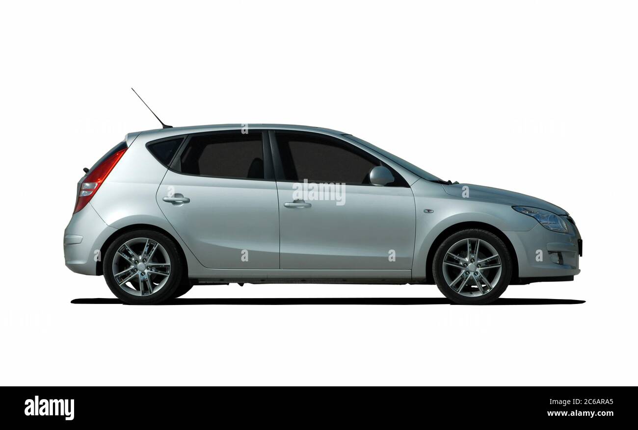 gray car side view Stock Photo - Alamy