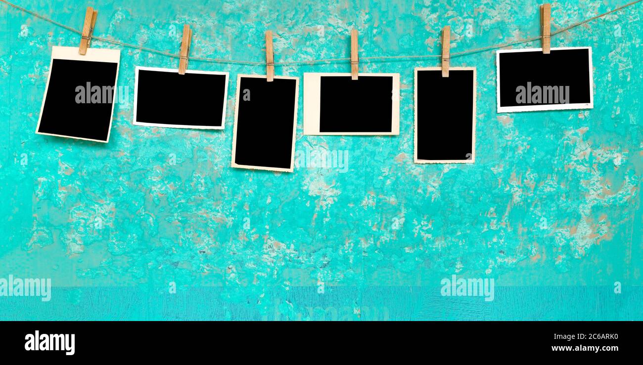 photo frames, free space for your pics or copy Stock Photo - Alamy