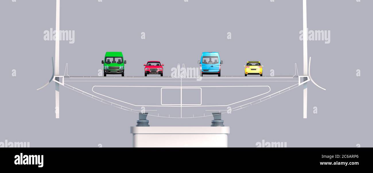 New Genoa bridge project, bridge reconstruction from Renzo Piano's ...