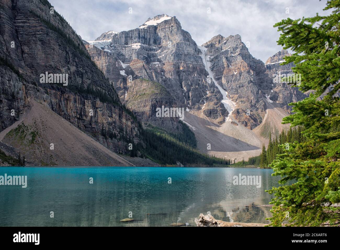 Lake Moraine Banff National Park, Alberta, Canada Stock Photo - Alamy