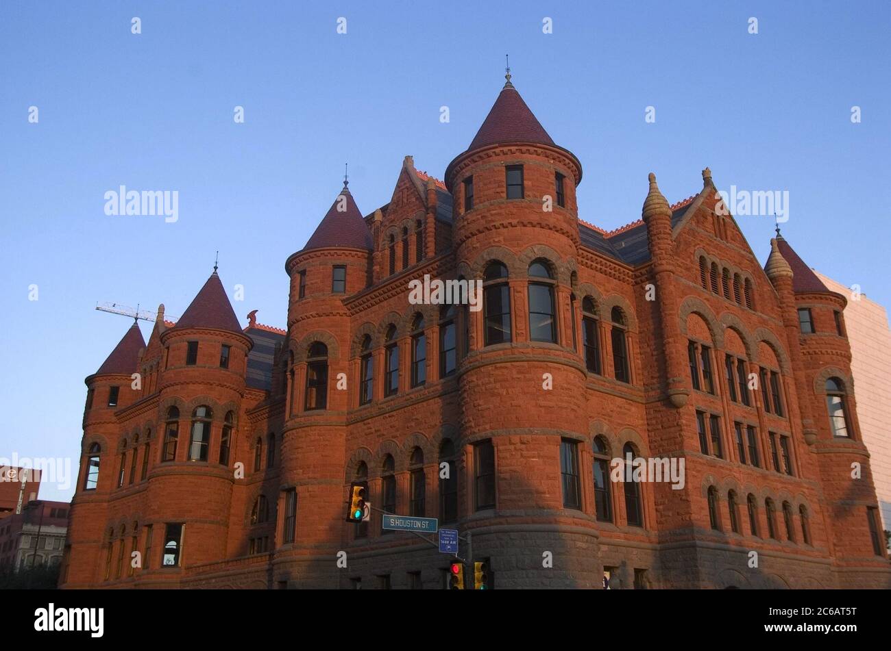 Dallas, TX AUG04: Old Dallas County Courthouse, built in 1892, in ...