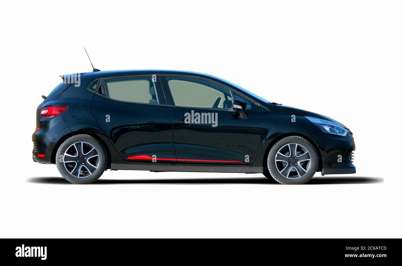 black small car Stock Photo - Alamy