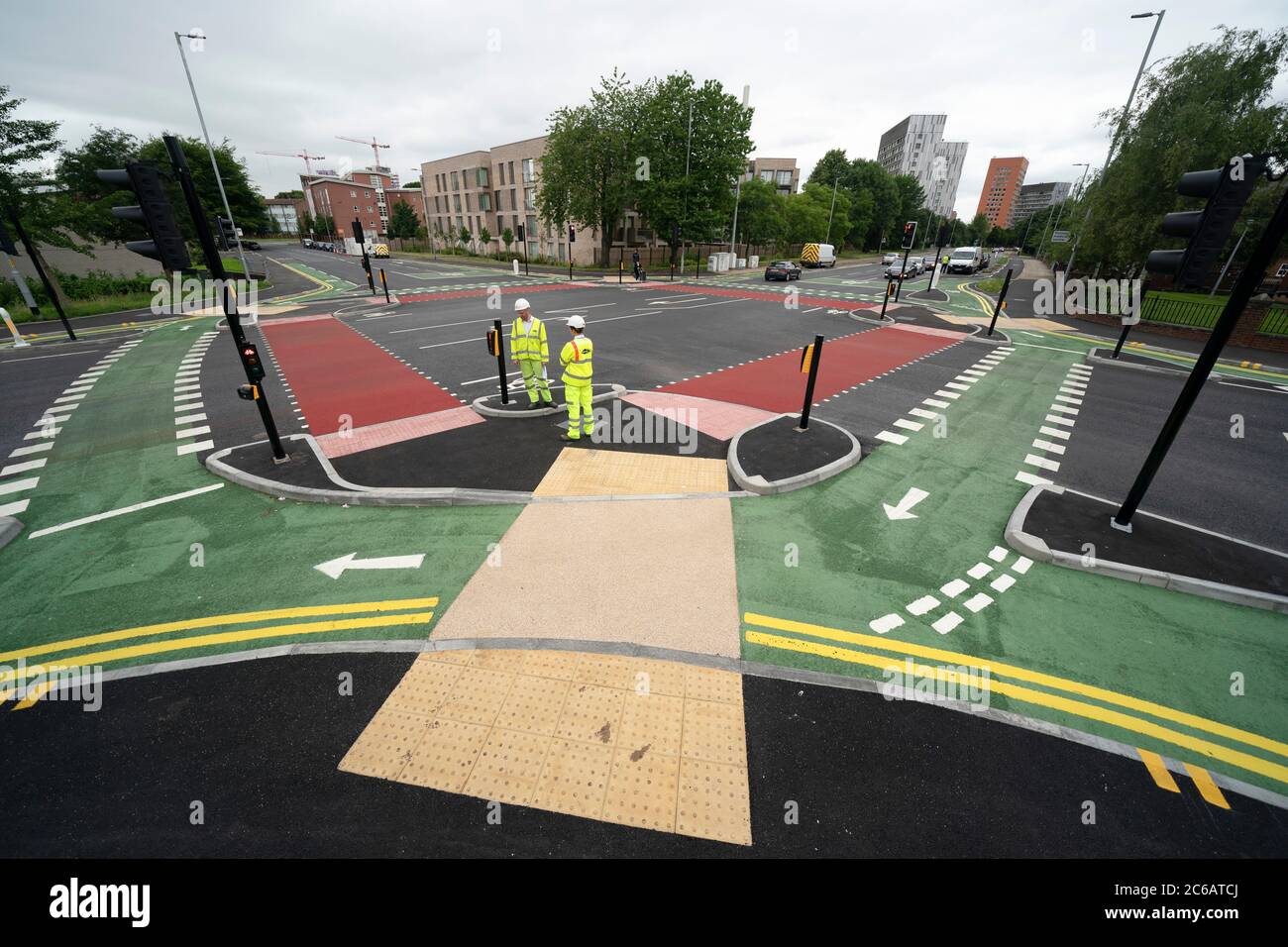 Manchester, UK. 8th July, 2020. The ‘UK-first' CYCLOPS (Cycle Optimised ...