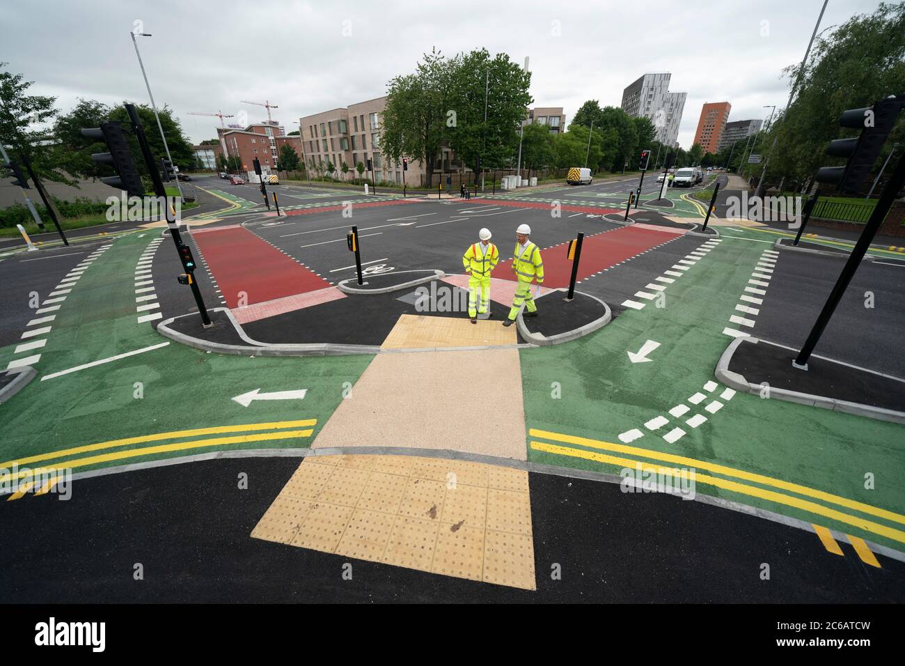 Manchester, UK. 8th July, 2020. The ‘UK-first' CYCLOPS (Cycle Optimised ...