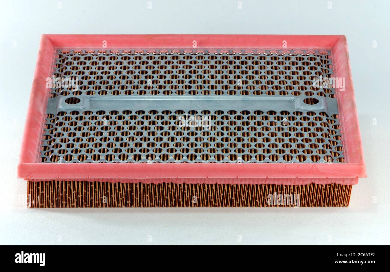Automotive air filter Stock Photo - Alamy