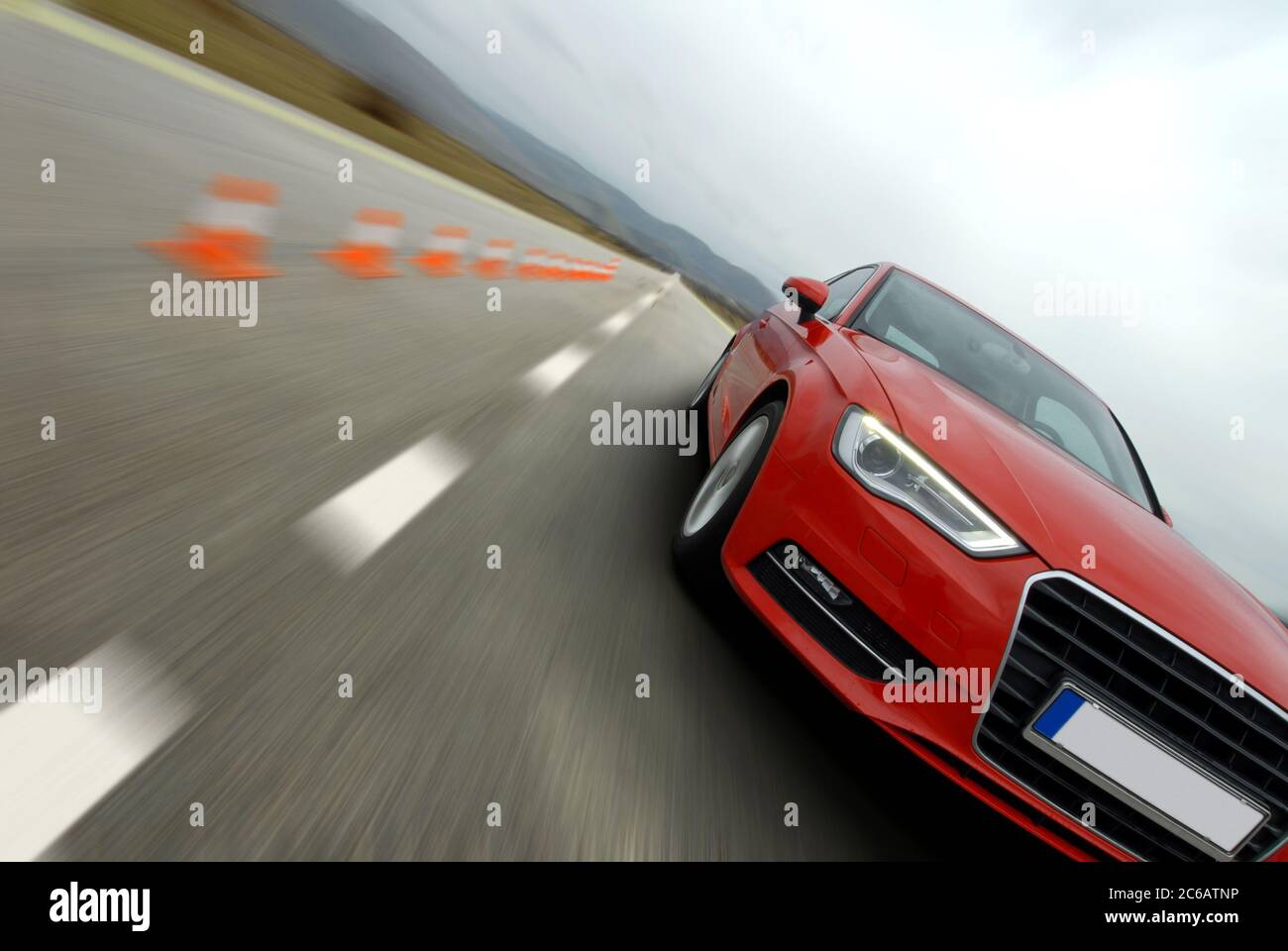 driving too fast Stock Photo - Alamy