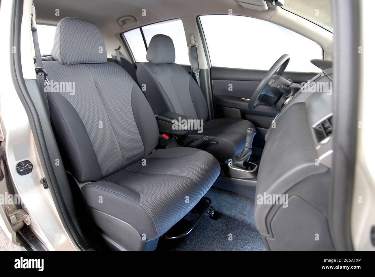 Front car seats Stock Photo - Alamy