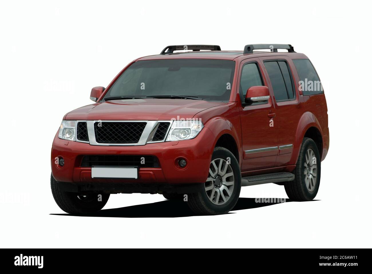 Red car silver suv Cut Out Stock Images & Pictures - Alamy