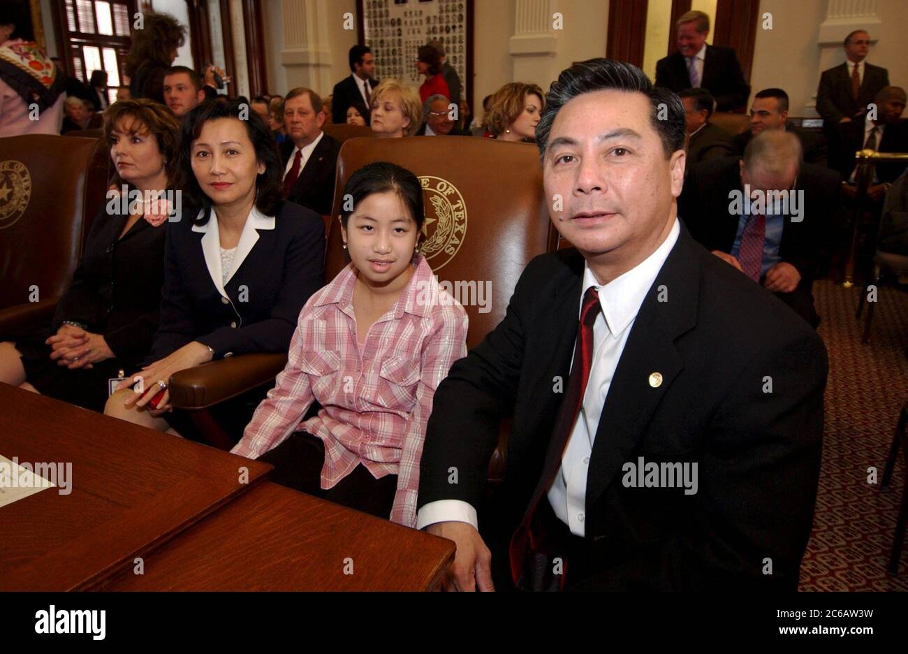 Austin Texas USA, January 11 2005: Hubert Vo, the first Vietnamese ...