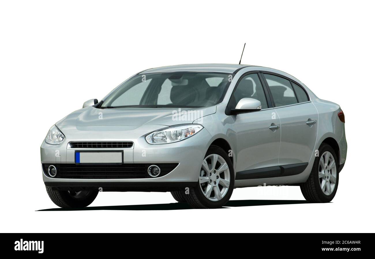 white sedan front view Stock Photo - Alamy