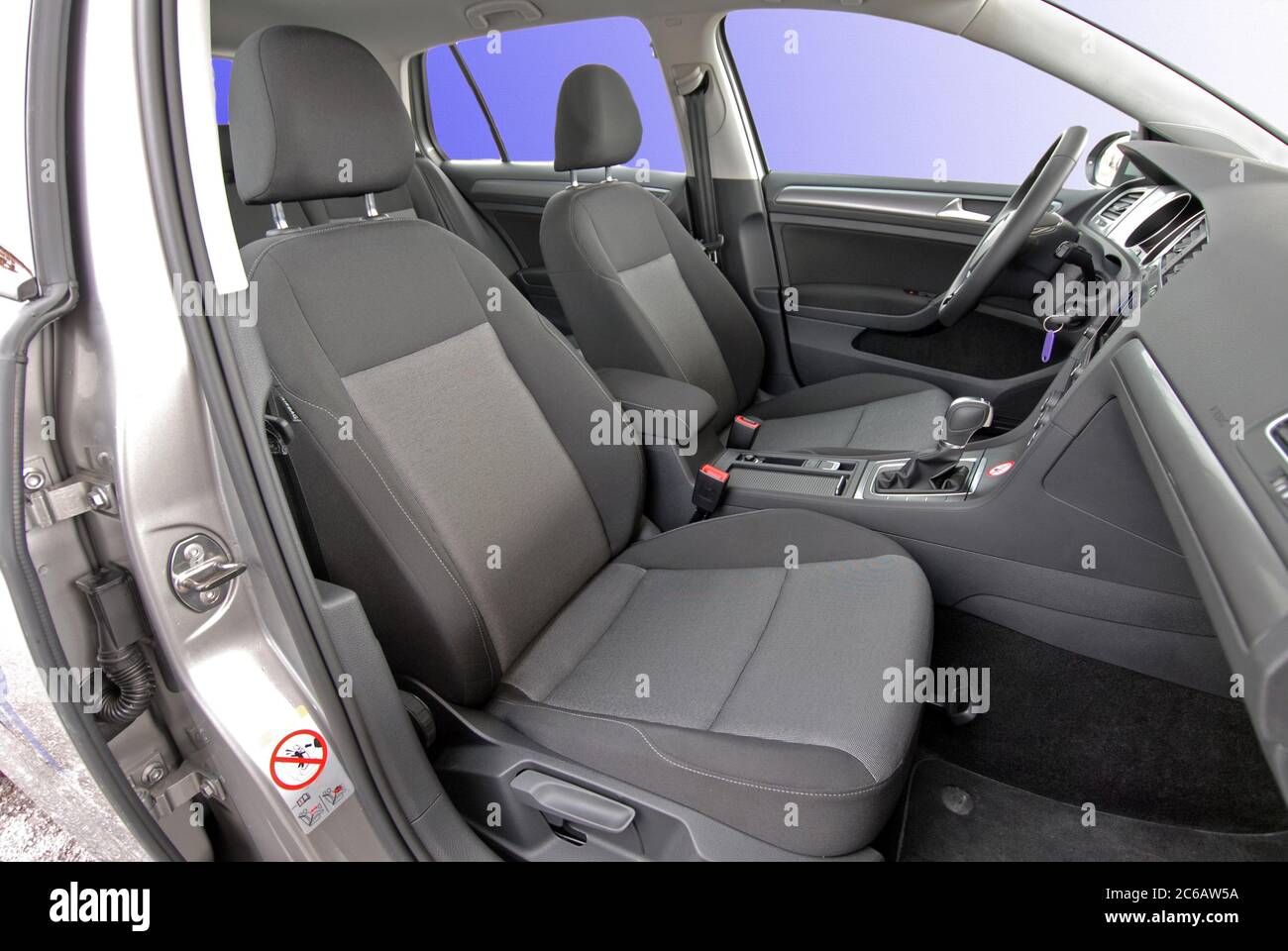 Front car seats Stock Photo - Alamy