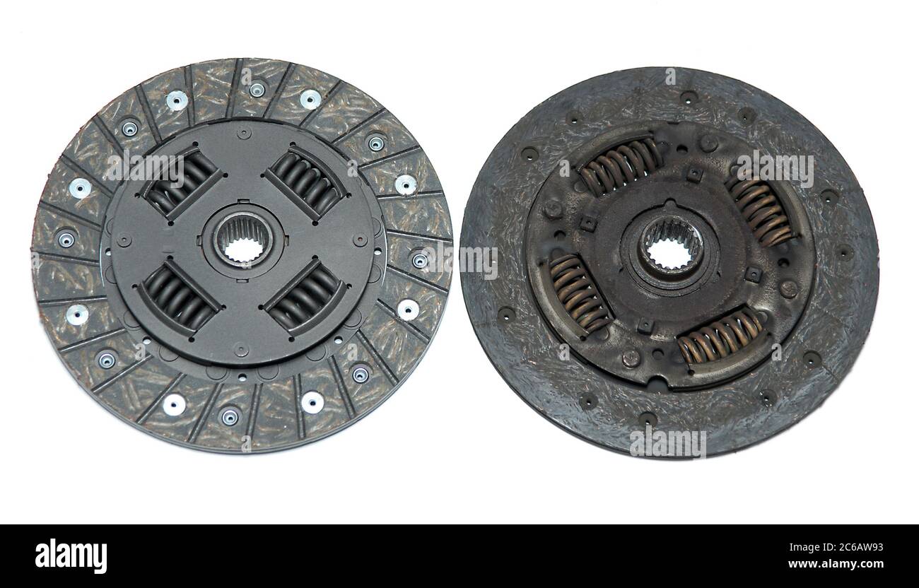 Old engine parts Cut Out Stock Images & Pictures - Alamy