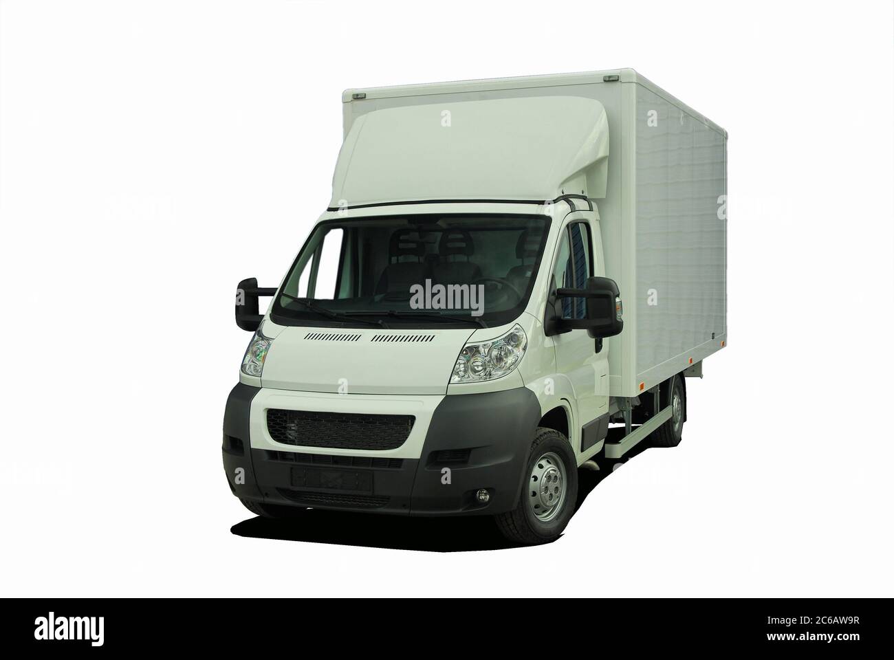Small delivery van Cut Out Stock Images & Pictures - Alamy