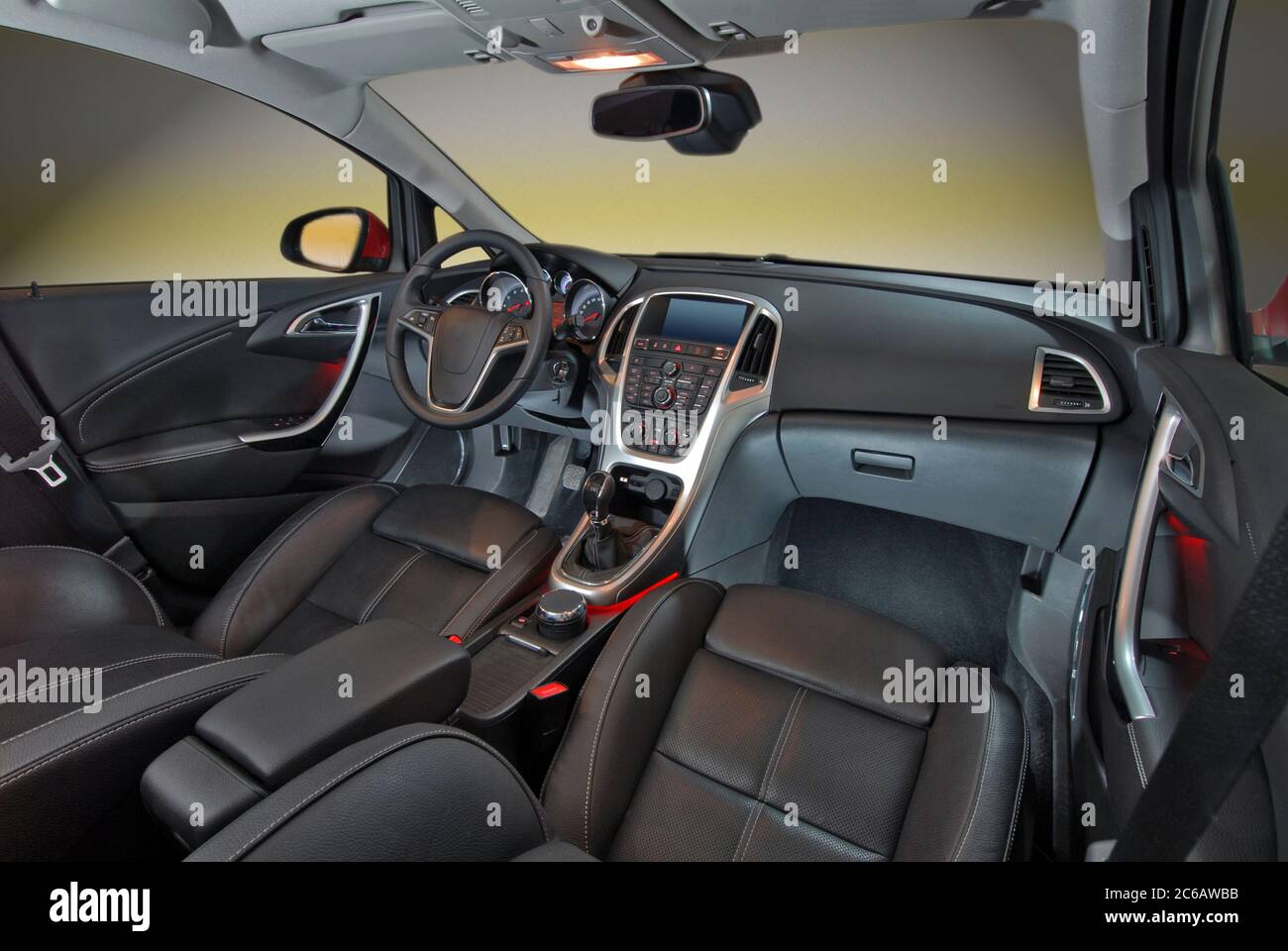 dashboard of a modern car Stock Photo - Alamy